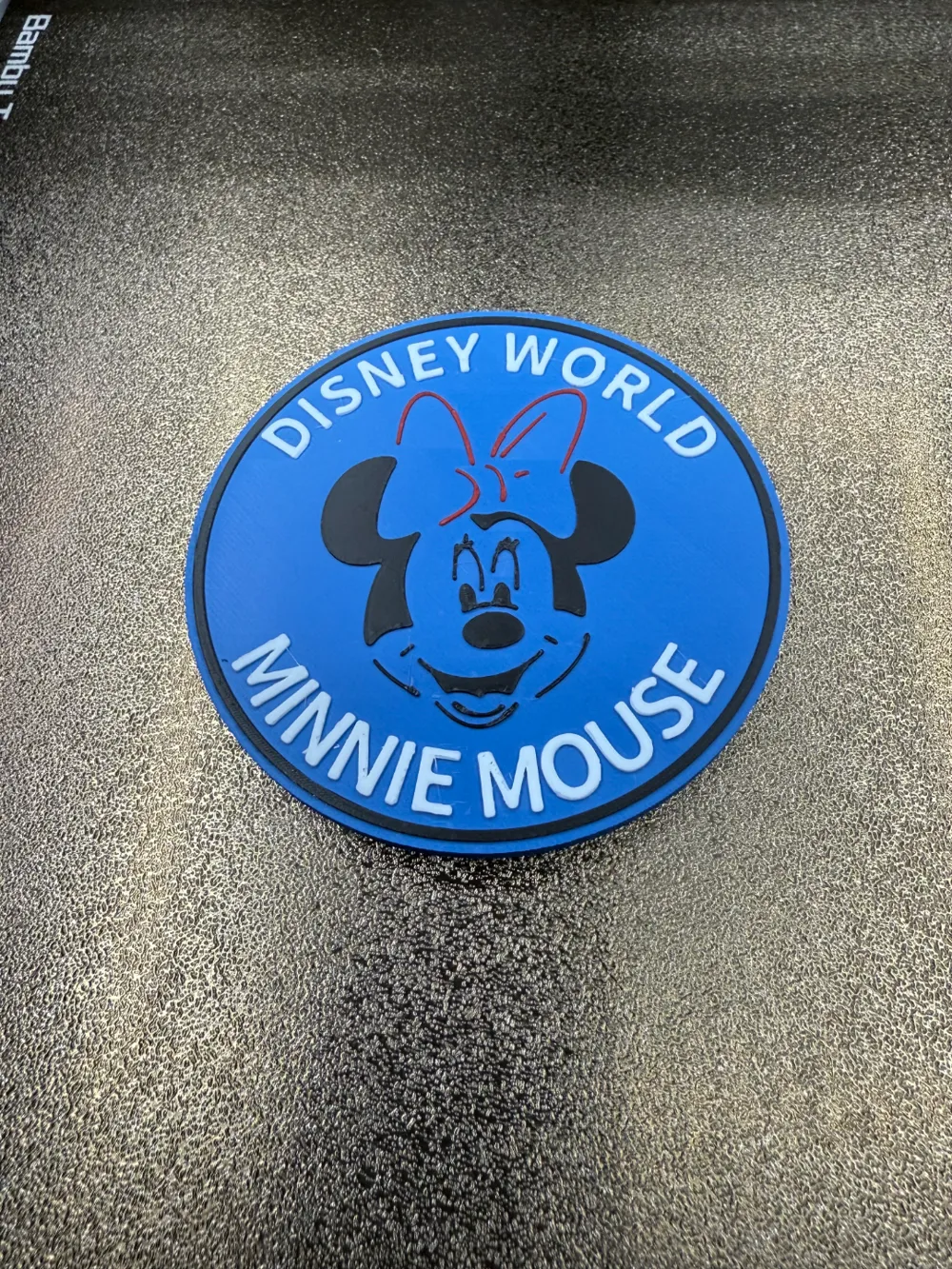 MINNIE MOUSE COASTER by 3Dprinting4fun - MakerWorld