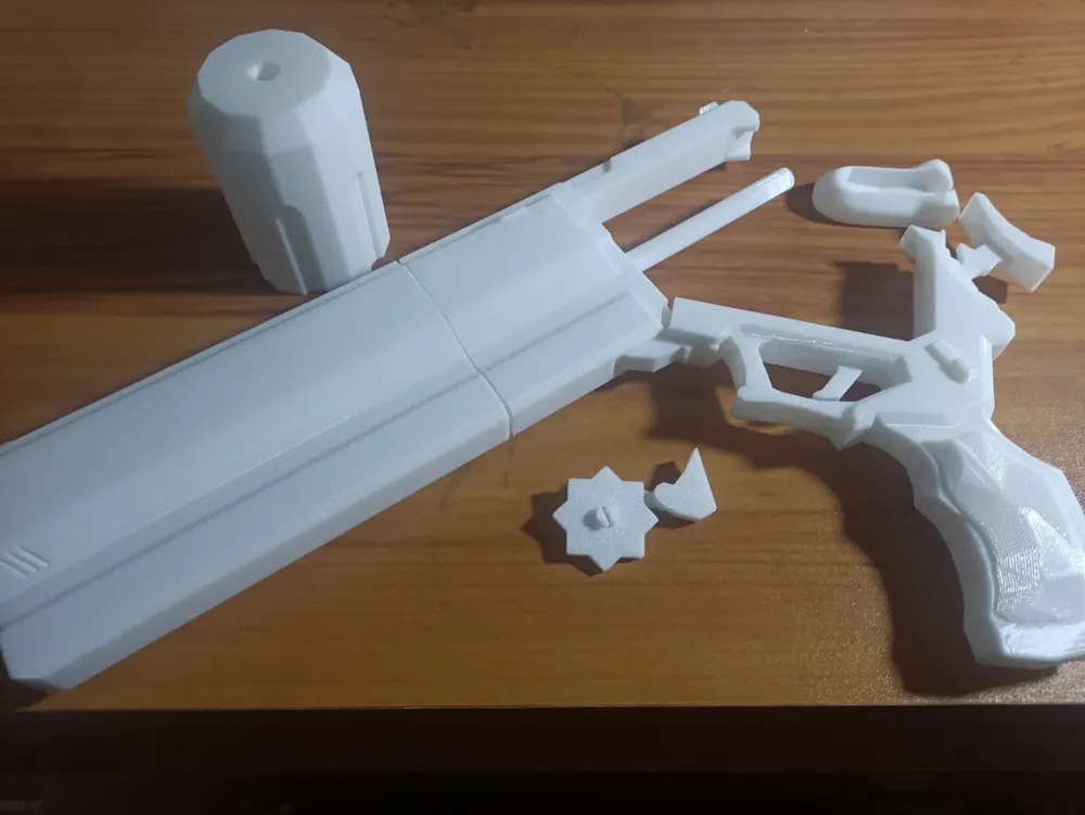 Zero Zone Billy Weapon (Simple Articulation) by 库库睡 - MakerWorld