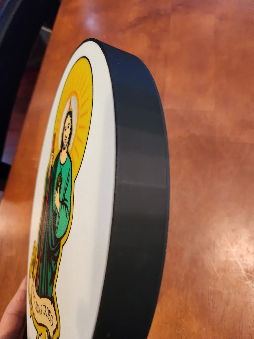 San Judas (Saint Jude) LED Litebox - Wall Sign by FinnyTee - MakerWorld