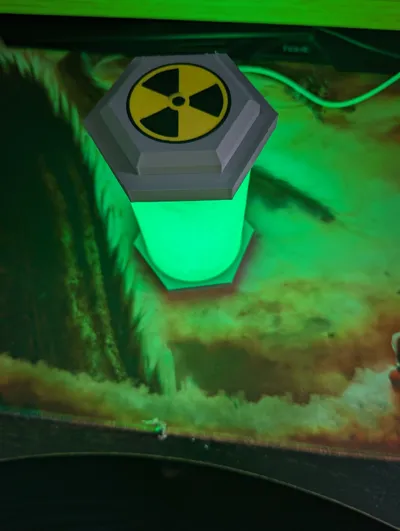 Radioactive Ooze LED Lamp v1 by ForestKira - MakerWorld