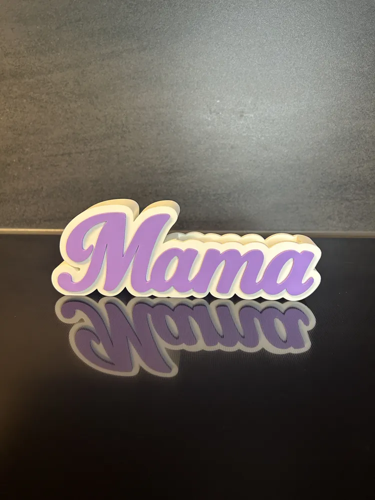 Mom Stand – Mother’s Day Flower Display - Free 3D Print Model - MakerWorld