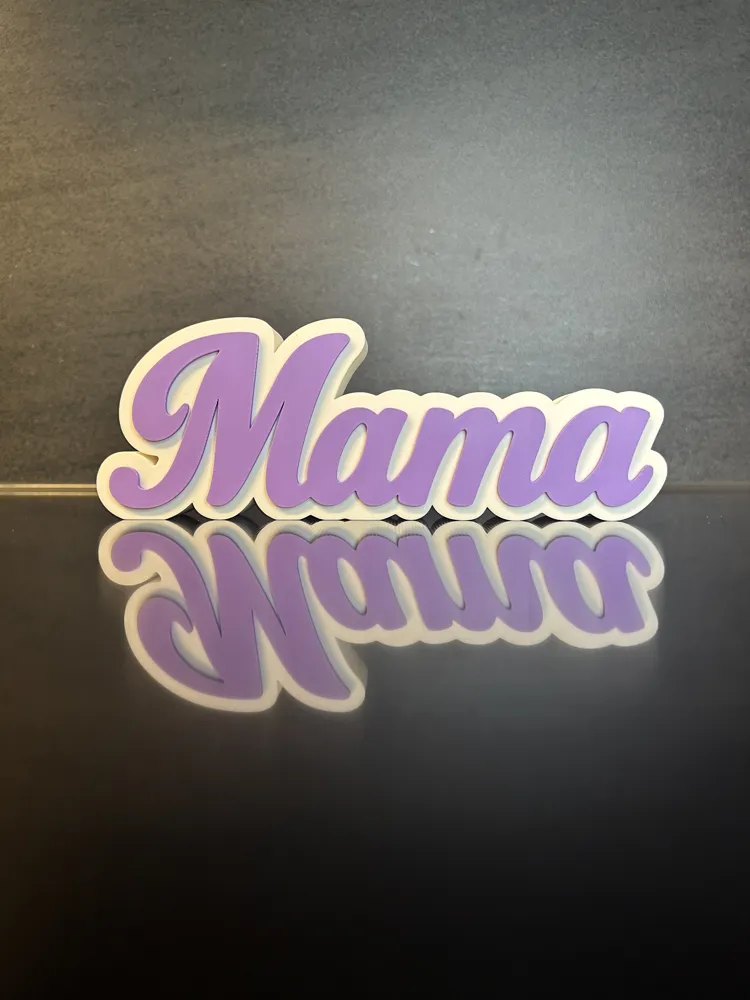 Mom Stand – Mother’s Day Flower Display - Free 3D Print Model - MakerWorld