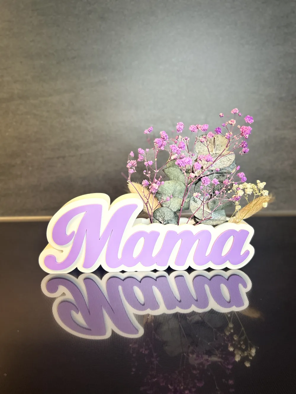 Mom Stand – Mother’s Day Flower Display - Free 3D Print Model - MakerWorld