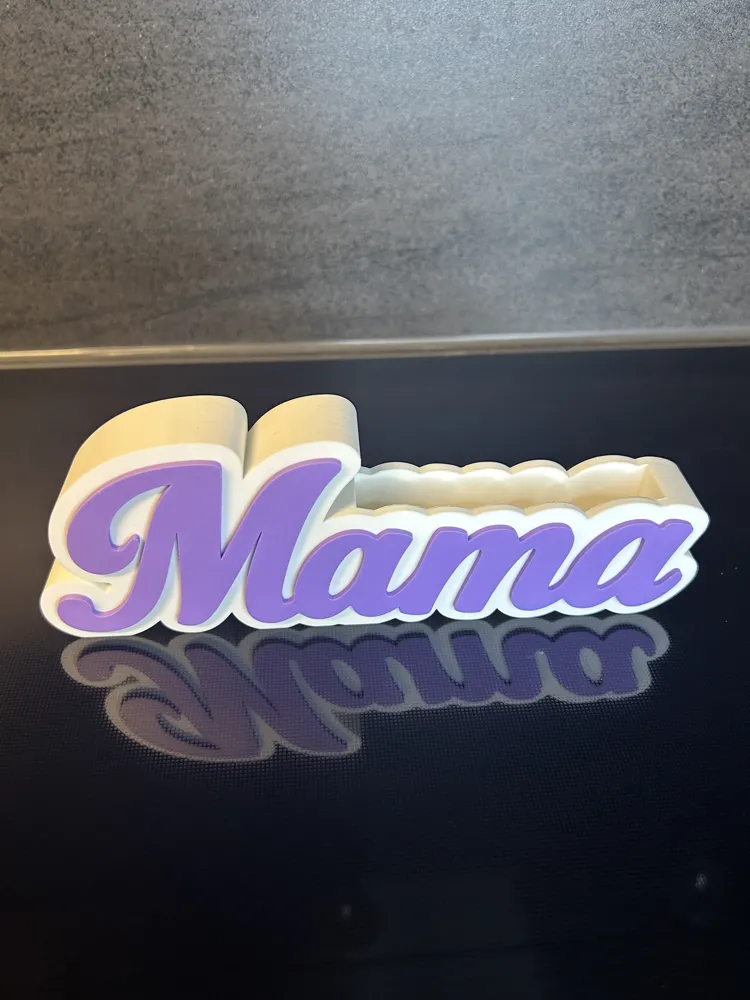 Mom Stand – Mother’s Day Flower Display - Free 3D Print Model - MakerWorld