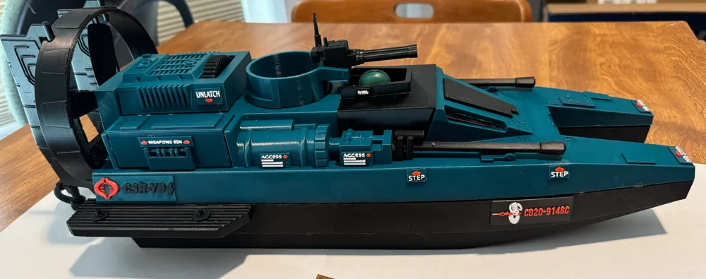 GI Joe Water Moccasin (Stickers Only) by scott.tate2 - MakerWorld