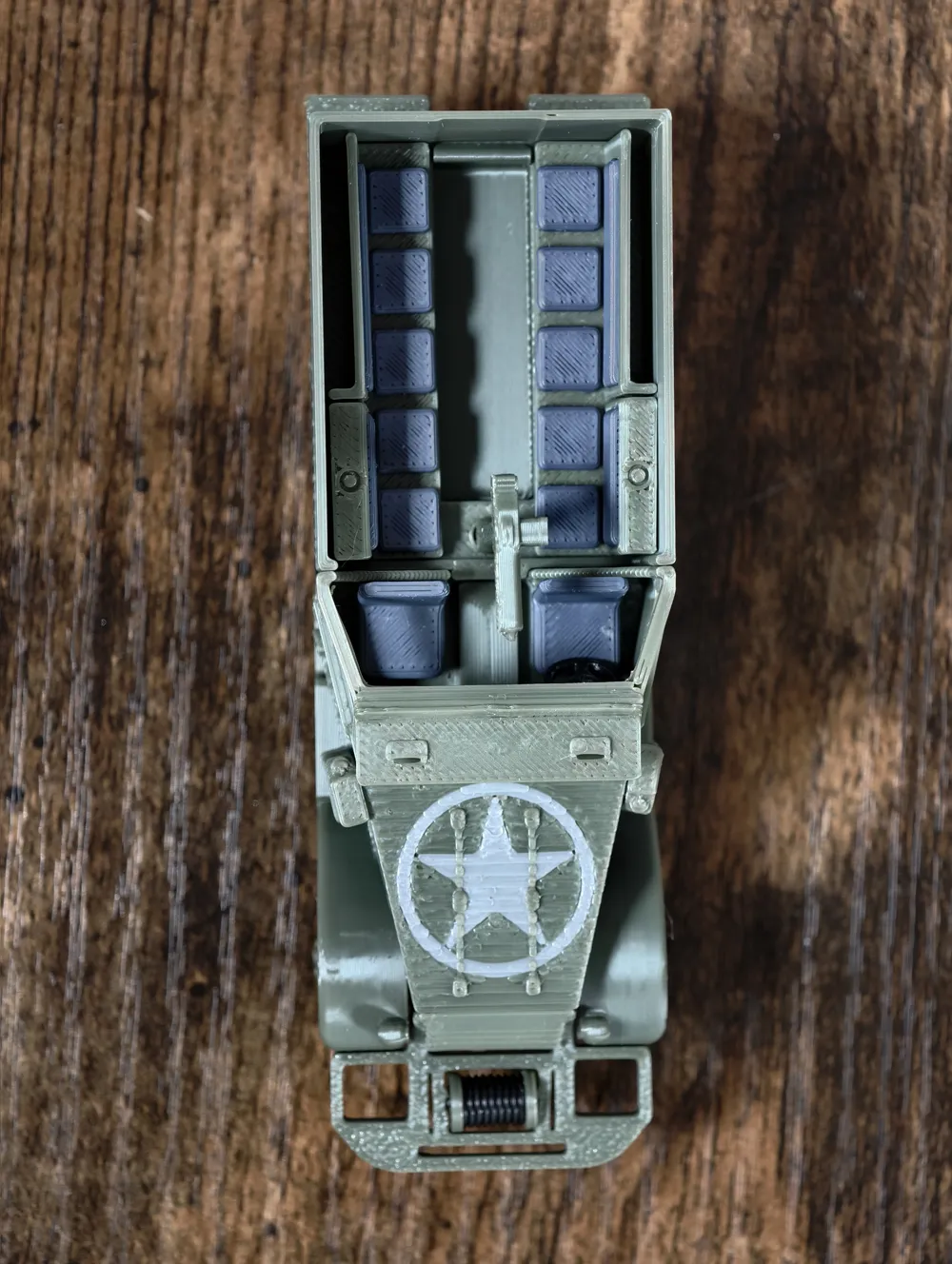 M2A1 HALF-TRACK KIT CARD 1:64 SCALE by reneeceldesigns MakerWorld ...