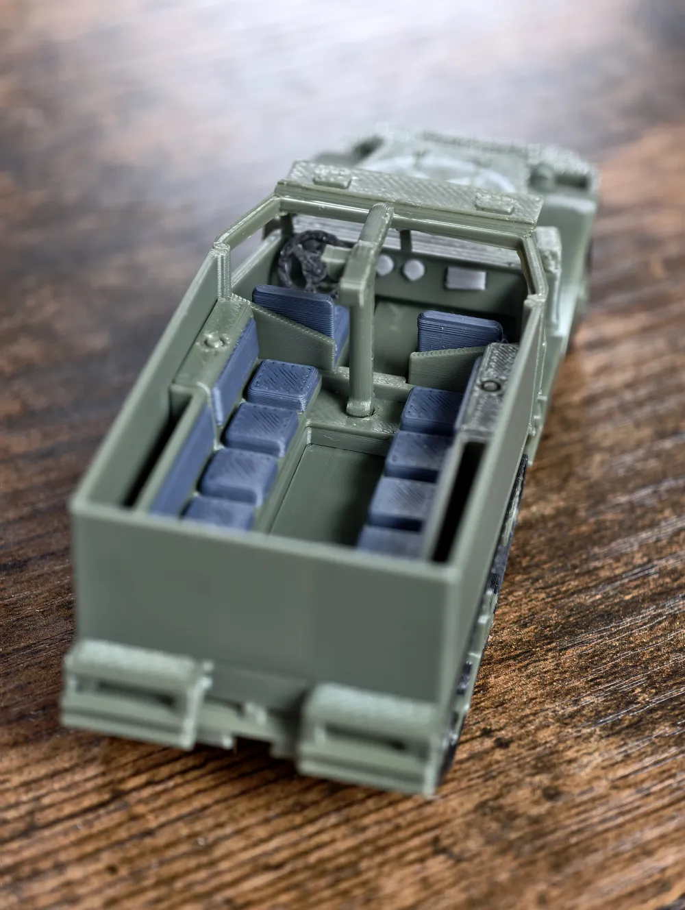 M2A1 HALF-TRACK KIT CARD 1:64 SCALE by reneeceldesigns MakerWorld ...