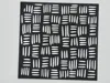 Moderne geometrische Strichmuster-Texturschablone – Kostenloses 3D ...