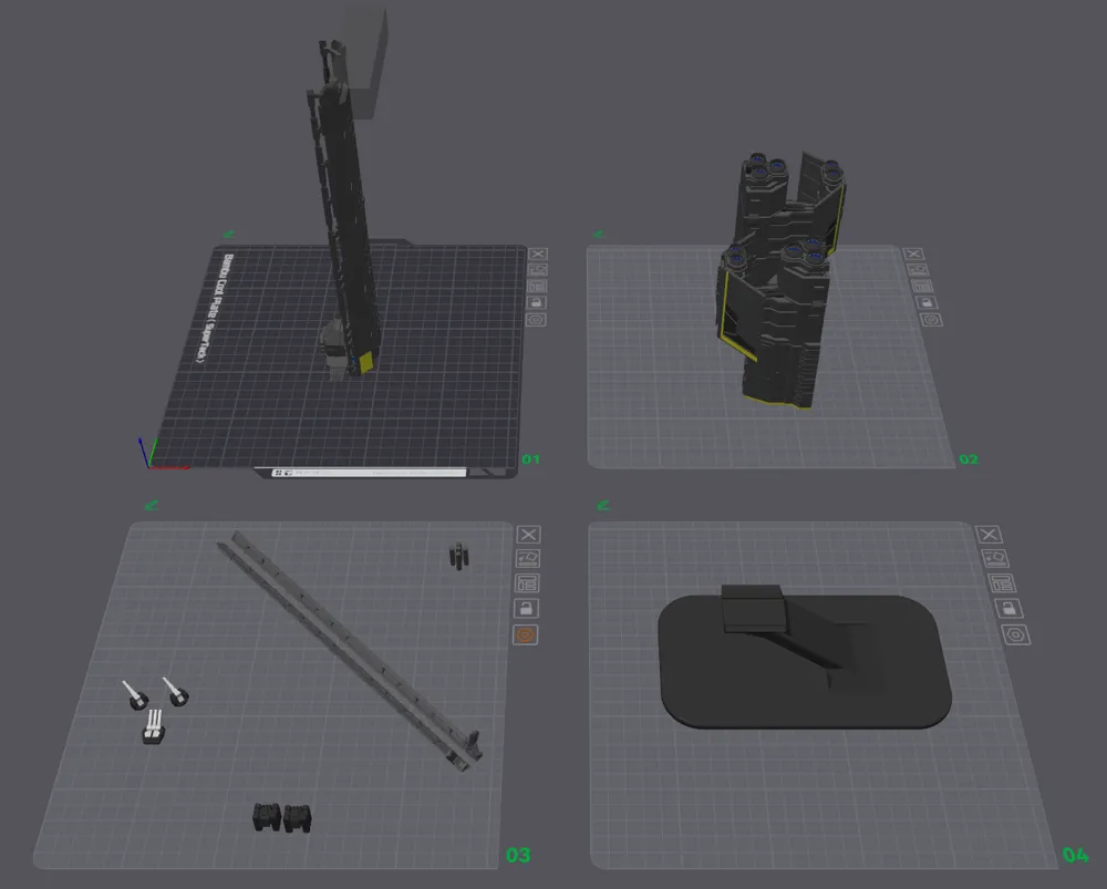 Helldivers 2 Super Destroyer - Free 3D Print Model - MakerWorld