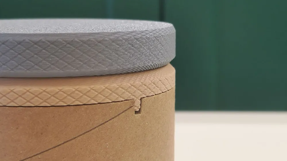 Spool or Refill Cardboard Core Jar - Free 3D Print Model - MakerWorld