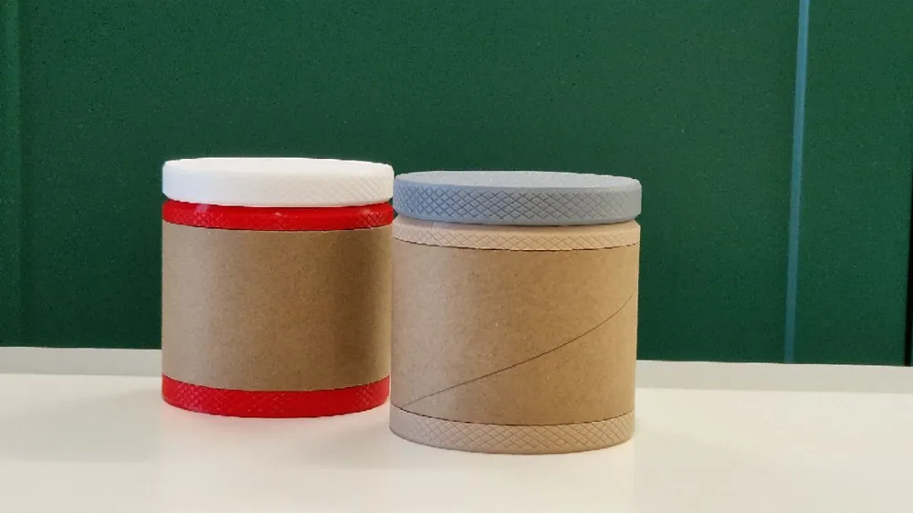 Spool or Refill Cardboard Core Jar by HodzinetsMakerWorld: Download ...