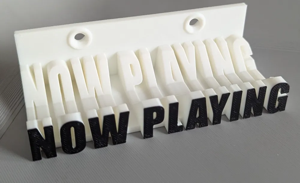 Now Playing Record Holder - AMS Version by Insbrok - MakerWorld