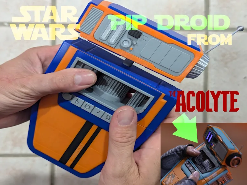 Life-size Pip Droid from Star Wars "The Acolyte" by SpacemanSpiff ...