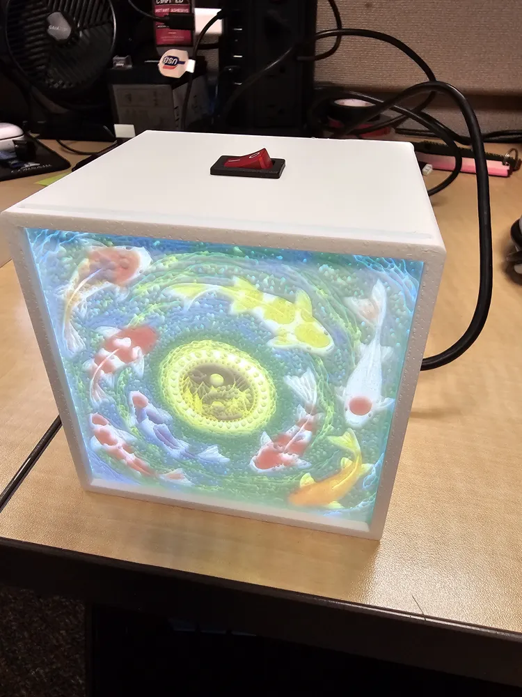 Lithophane Light Box by spotkenyon - MakerWorld