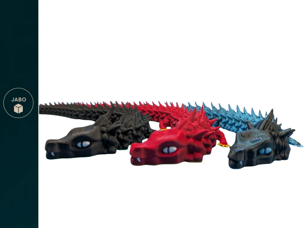 Articulated Dragon Ignis - Free 3D Print Model - MakerWorld