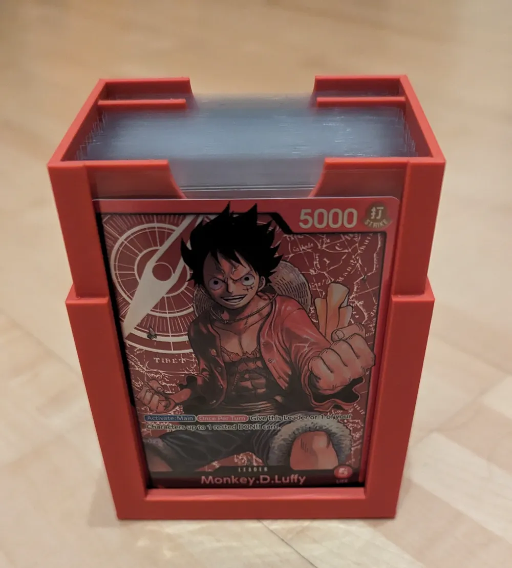 Sturdy One Piece Deck Box by LuK - MakerWorld