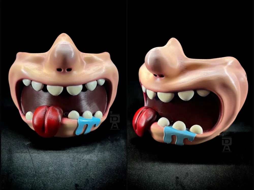 Rick and Morty mask by DeKorverArt - MakerWorld