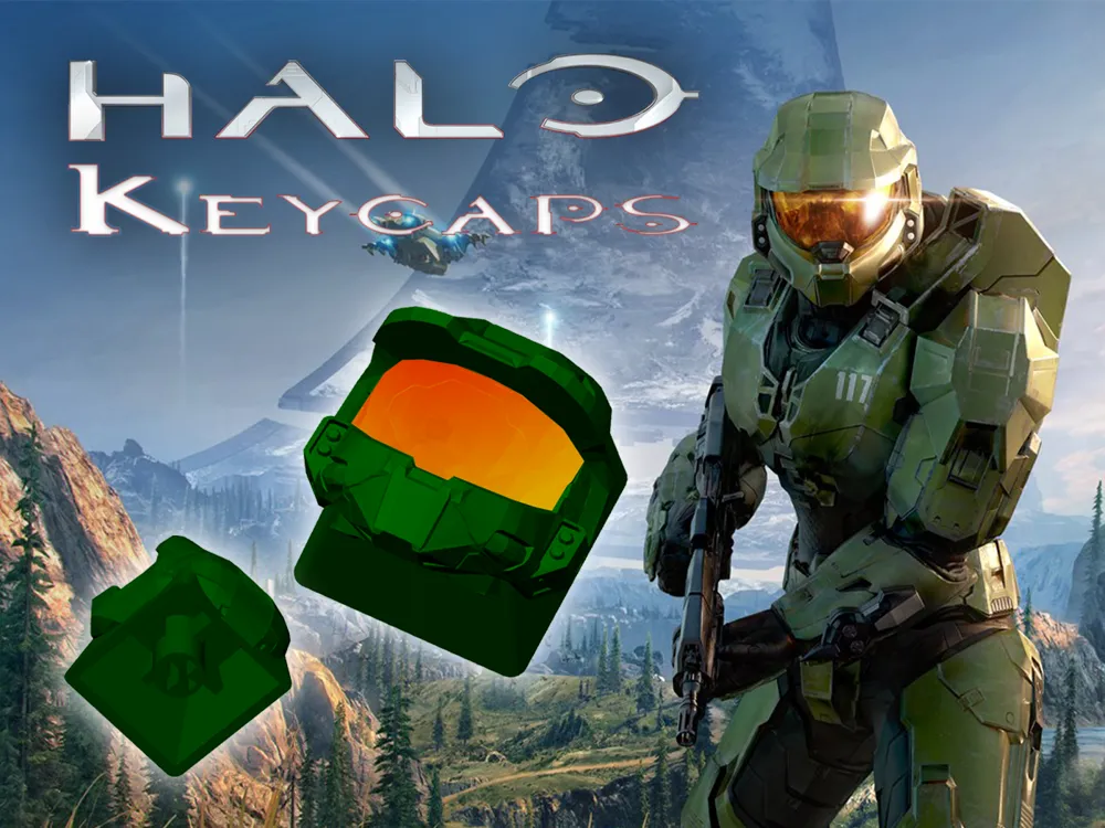 Keycap MasterChief Halo by Bazz - MakerWorld