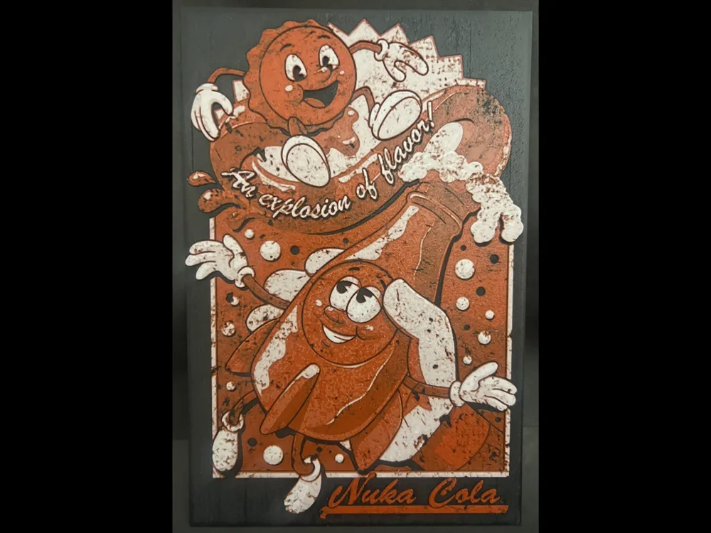 Fallout - Nuka Cola Sign by Regis - MakerWorld