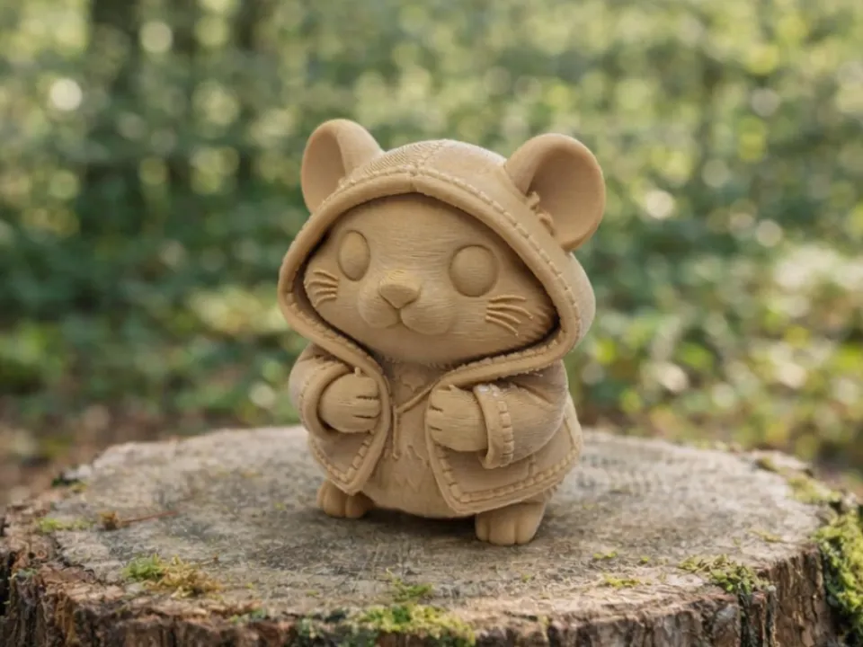 Kaputzen-Mausi aus der Kuschelquest – Kostenloses 3D-Druckmodell ...