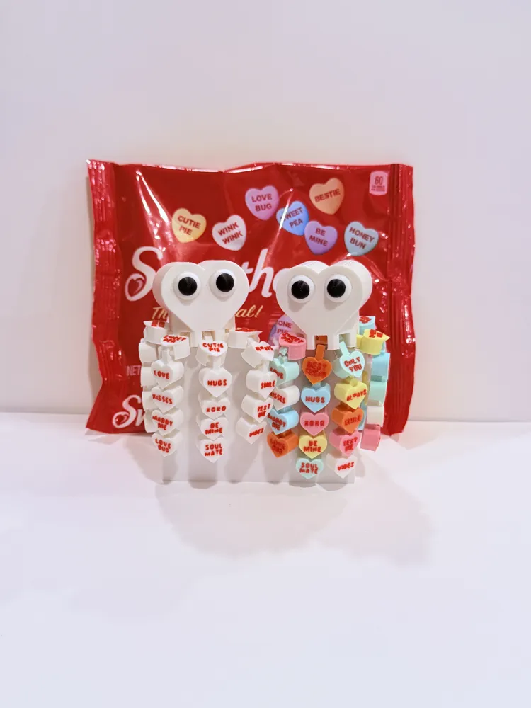 Conversation Heart Octopus - Articulated - Free 3D Print Model - MakerWorld