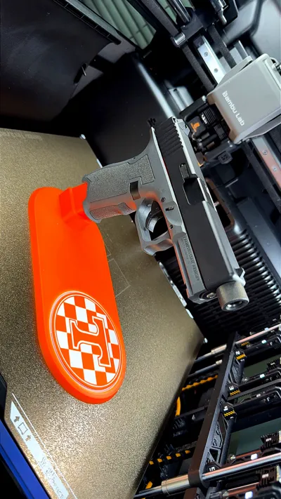 Tennessee Vols Glock Display Stand - Free 3D Print Model - MakerWorld