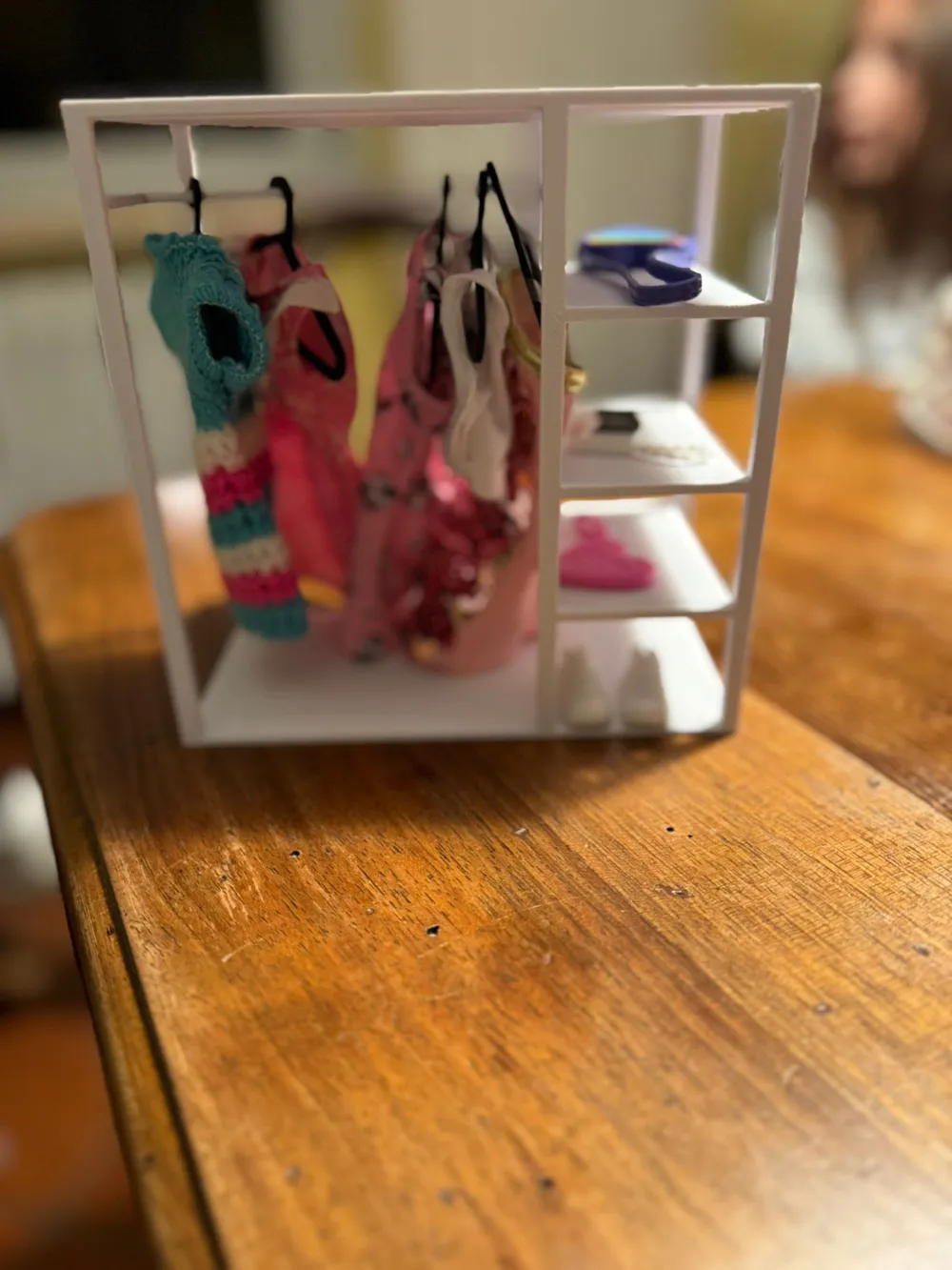 GlamDoll Closet – Mini Barbie Wardrobe - Free 3D Print Model - MakerWorld