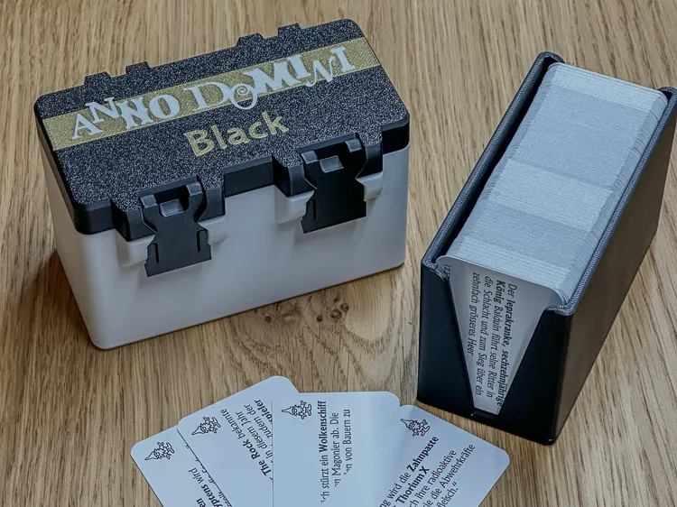 Anno Domini "Black" Playing Card Game - SnapLock Box Remixed by ...