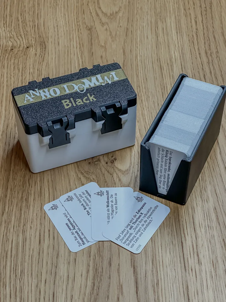 Anno Domini "Black" Playing Card Game - SnapLock Box Remixed by ...