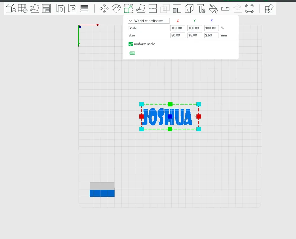 Joshua, name tag, (AMS and NON AMS version) by Bens3ds - MakerWorld