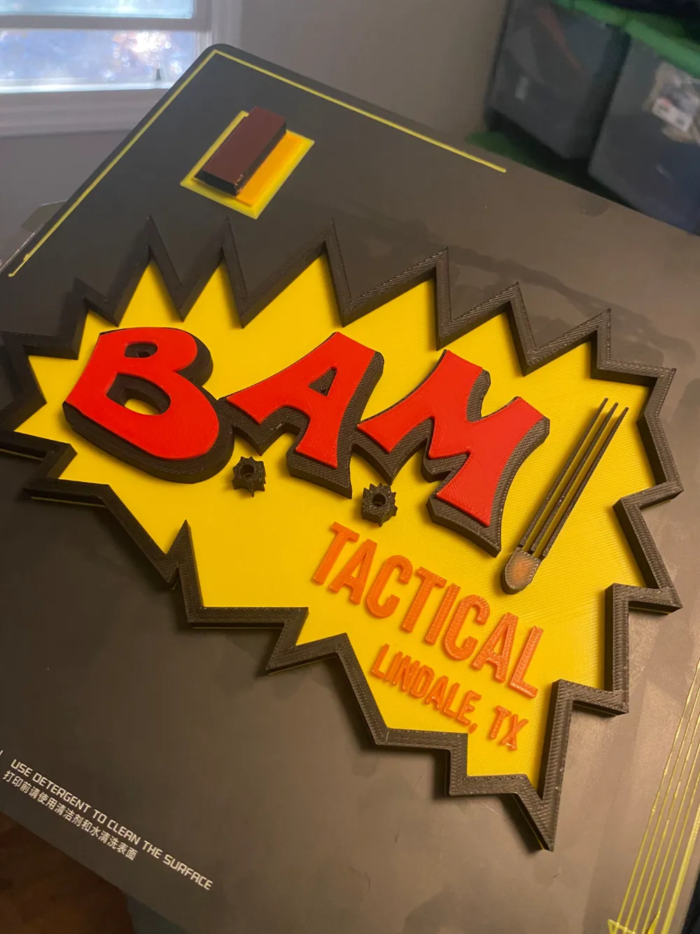 BAM Tactical Texas Logo Plate by Bad Intelligence - MakerWorld