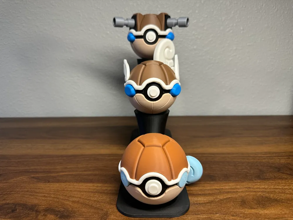 3 Tier Pokeball Display Stand - Free 3D Print Model - MakerWorld