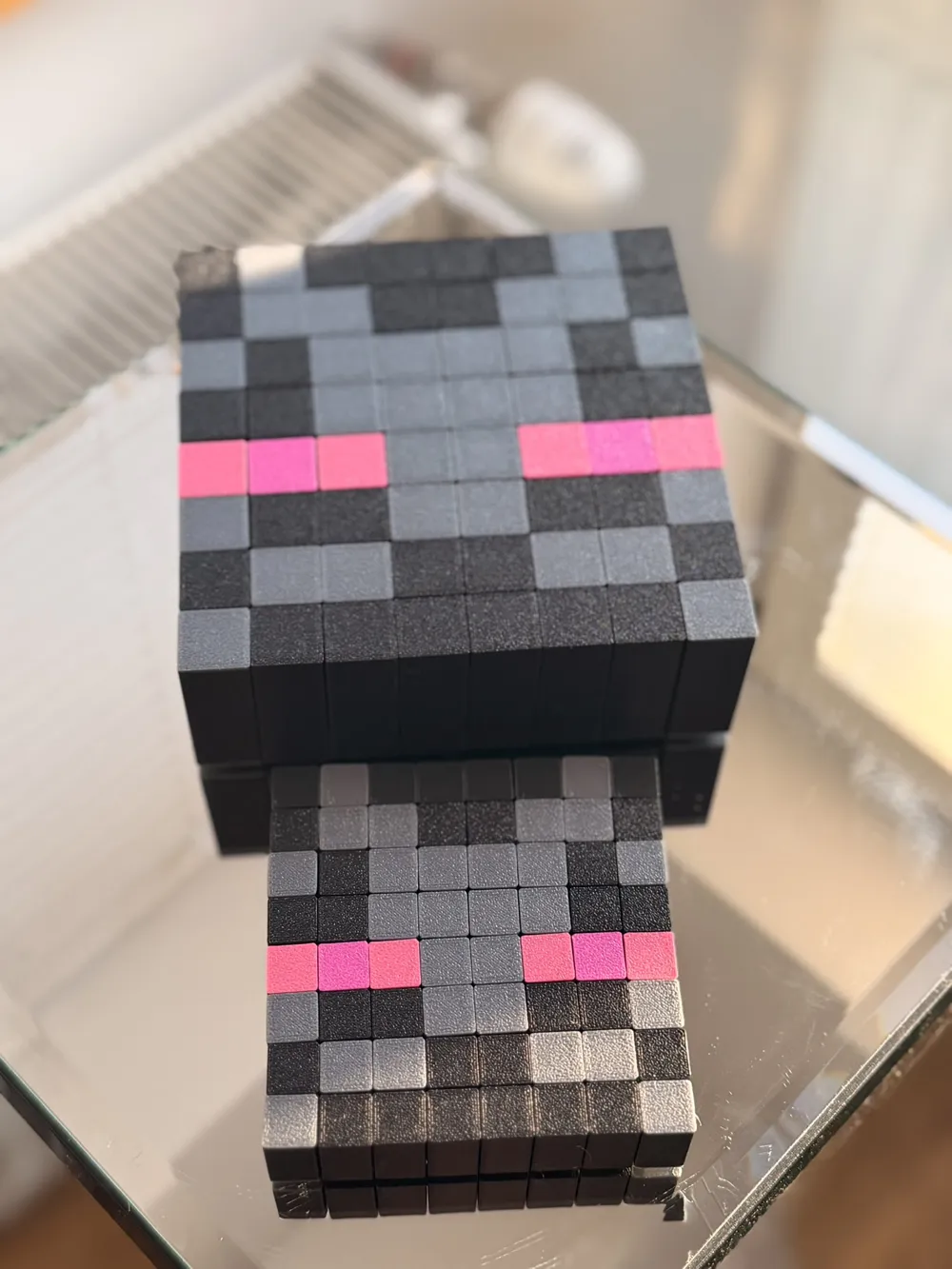 Minecraft Enderman Stress Cube Modular Fidget Bloc - Free 3D Print ...