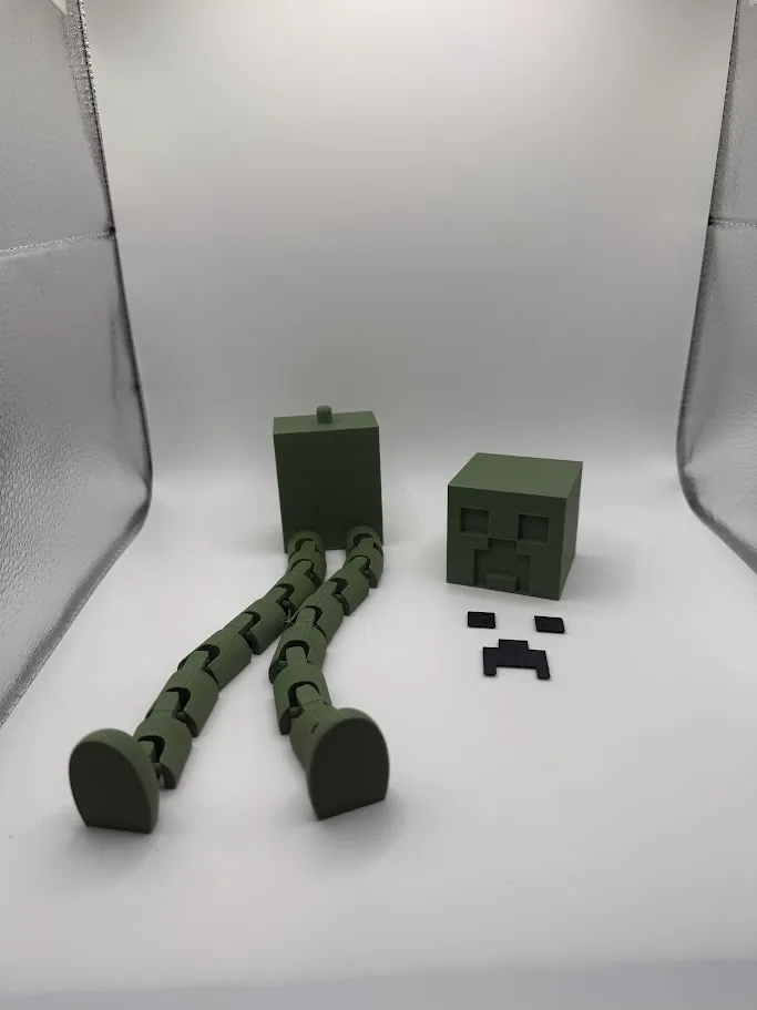 Minecraft Creeper Super Flexi Legs Articulated by ColinSmith978 ...