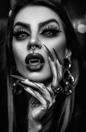 Hingry Vampire - Hueforge by Astaroth - MakerWorld