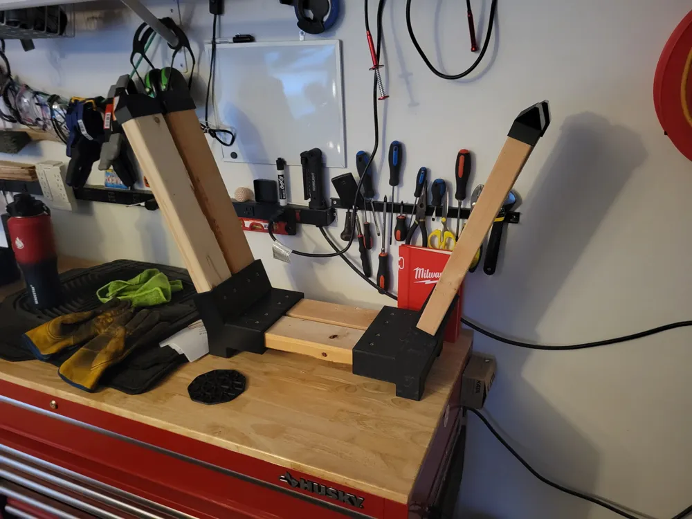 Double 2 x 4 joint 110-degree Fire log stack - Free 3D Print Model ...