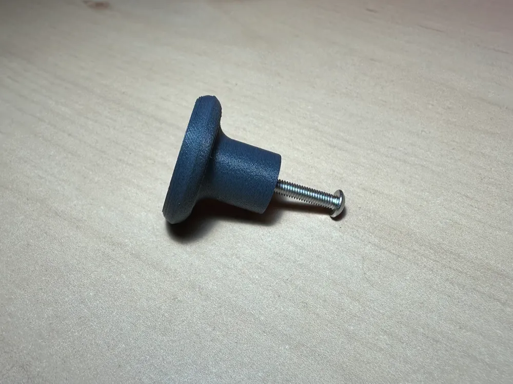 Small & Simple Minimalistic Drawer Knob/Pull - Free 3D Print Model ...