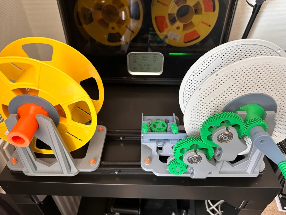 Extendable V-Slot Rail - Heavy Duty Spool Rewinder Remixed by Lt.Kraken ...