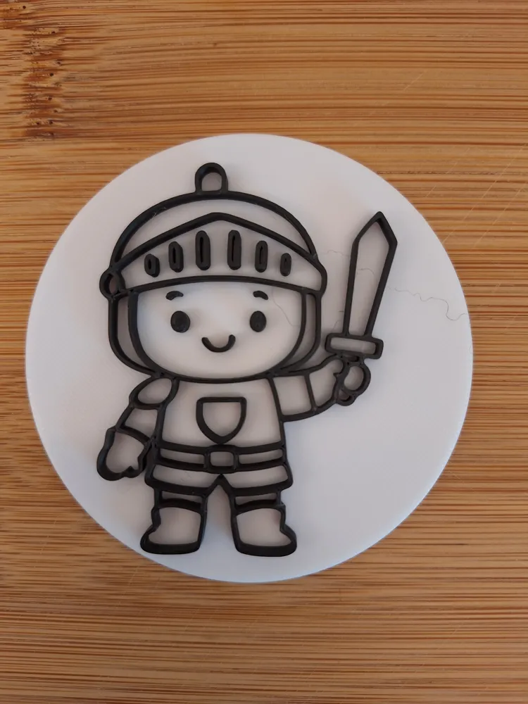 Sensory play : Knights stamp set - Free 3D Print Model - MakerWorld