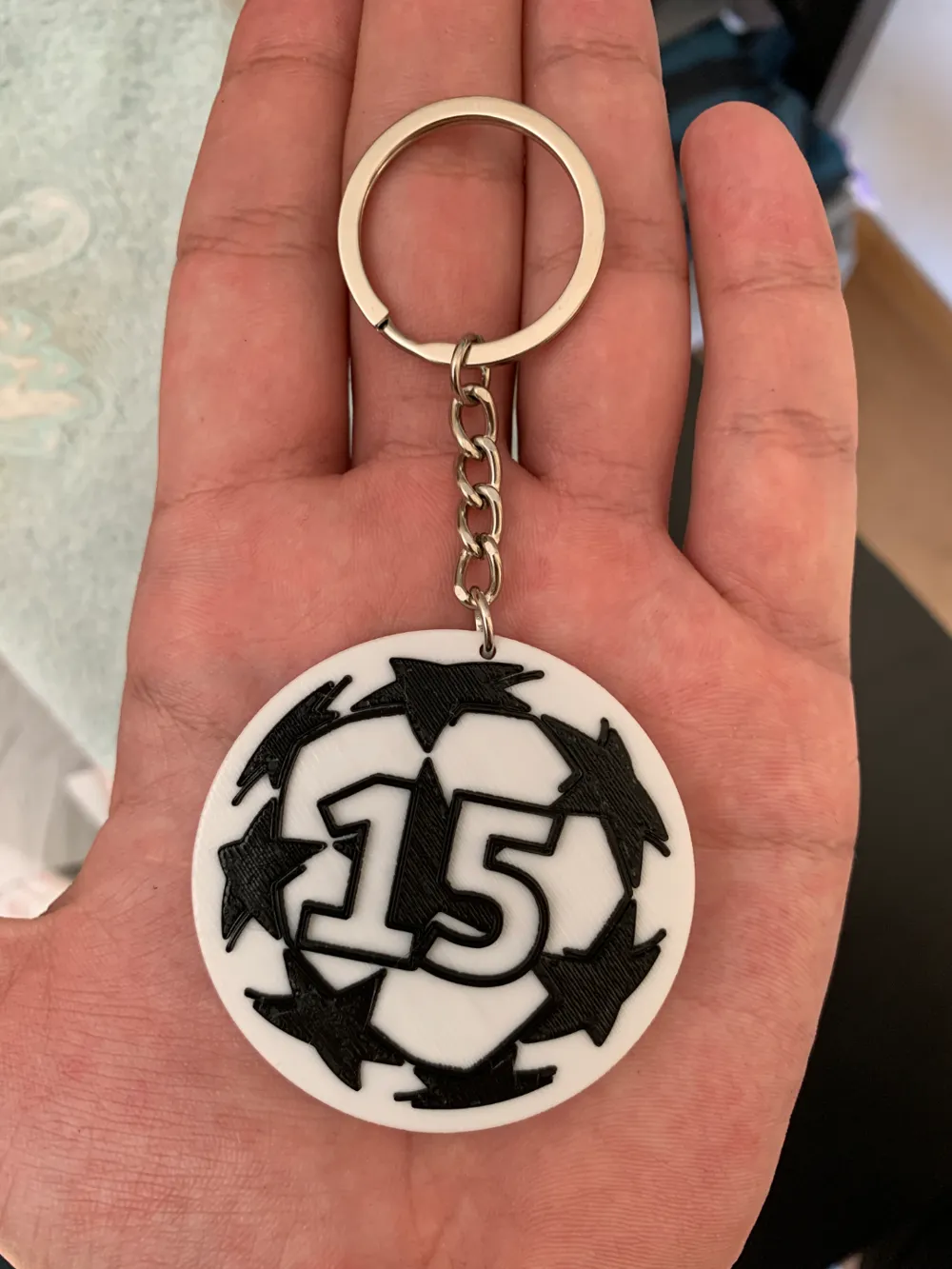 Keychain Llavero Champions League Real Madrid by ALMC MakerWorld ...