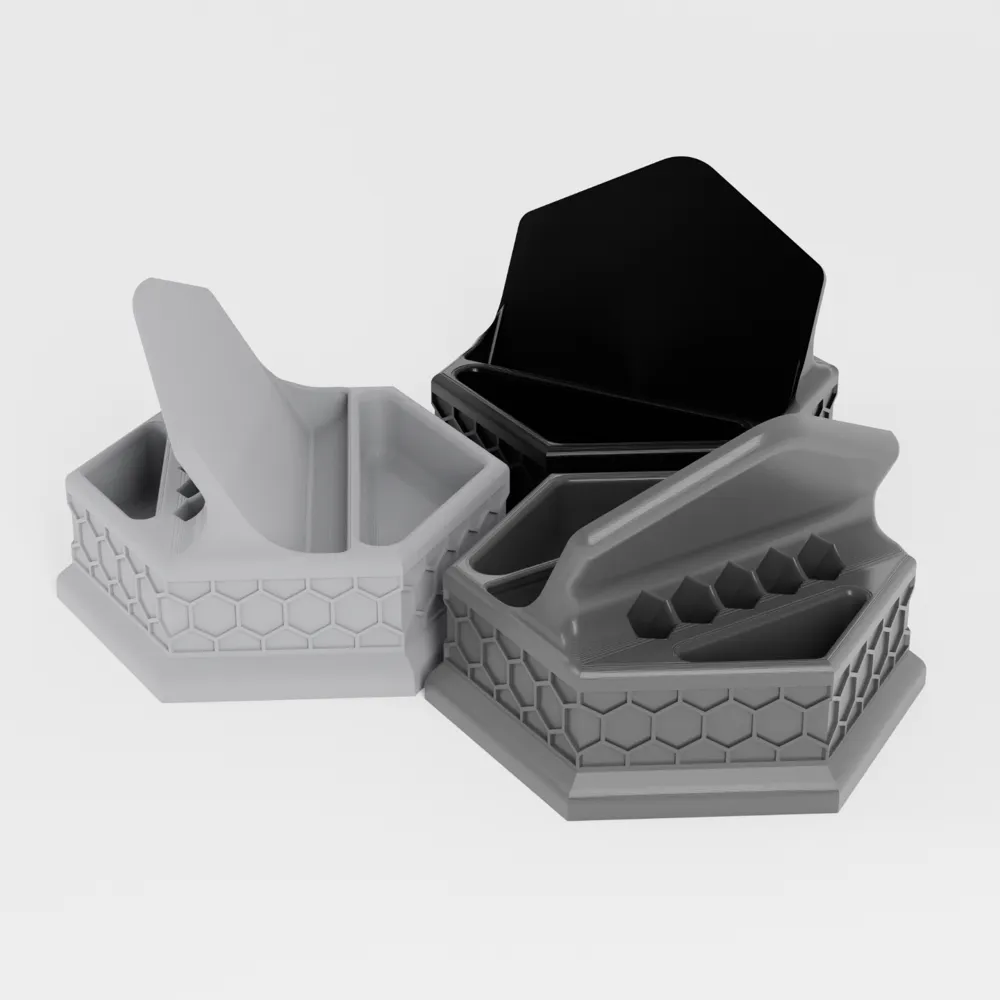 HEXAGONAL PHONE STAND by Toprototyp - MakerWorld