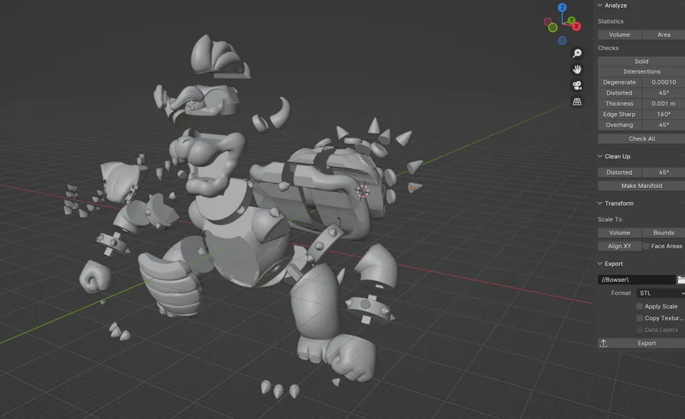Bowser - Desperdício Ultrabaixo (Design Modular Sem AMS) - Modelo ...