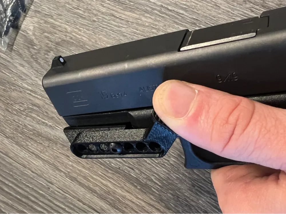 Glock Rail Gas Pedal! by XNVM MakerWorld: Download Free 3D Models