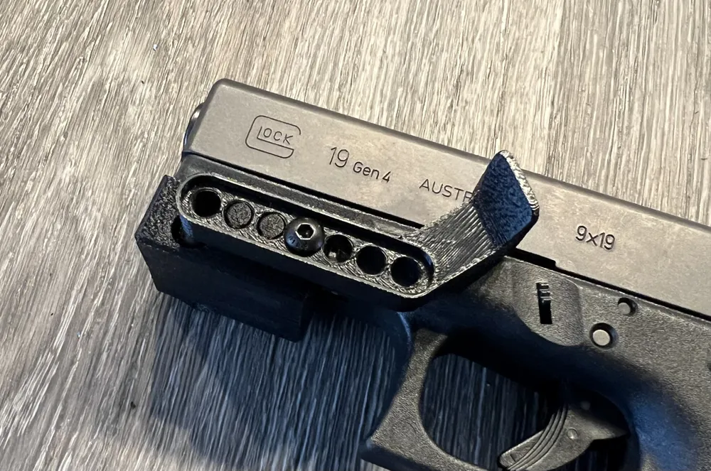 Glock Rail Gas Pedal! by XNVM MakerWorld: Download Free 3D Models