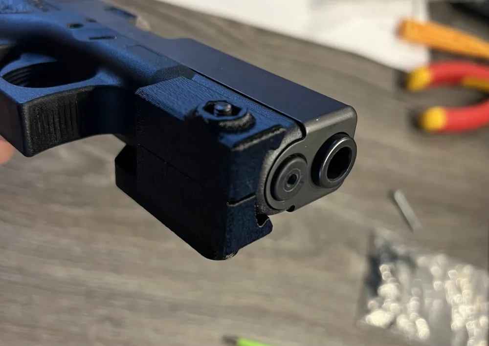 Glock Rail Gas Pedal! by XNVM MakerWorld: Download Free 3D Models