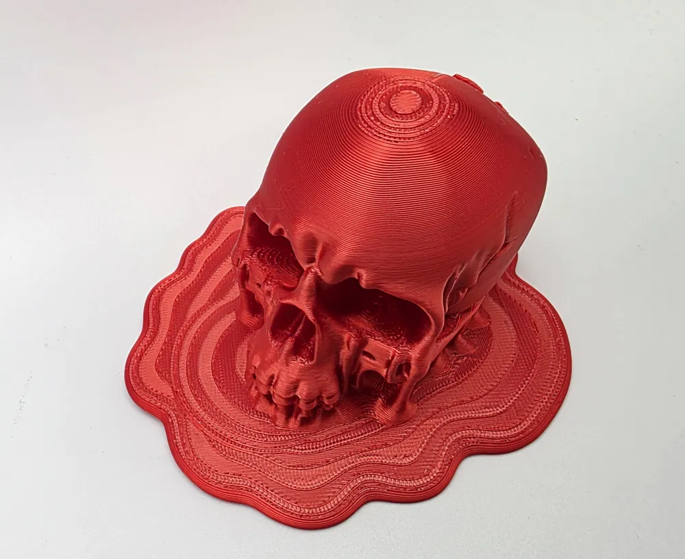 Melting Skull - No Supports by Triple G Workshop MakerWorld: Download ...