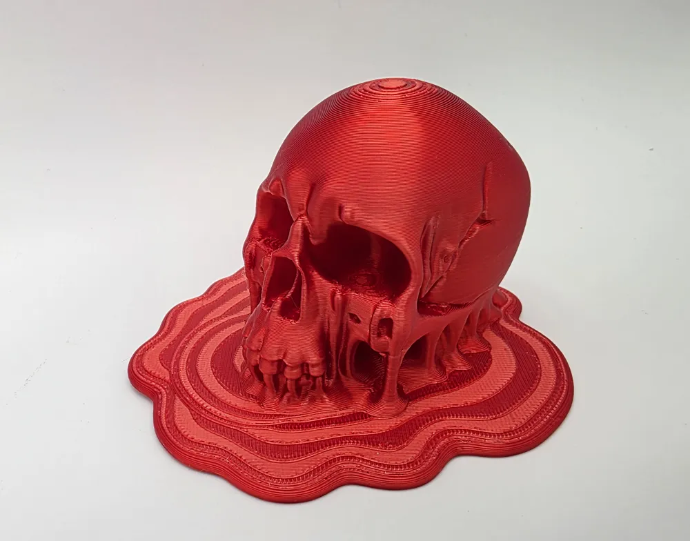 Melting Skull - No Supports by Triple G Workshop MakerWorld: Download ...