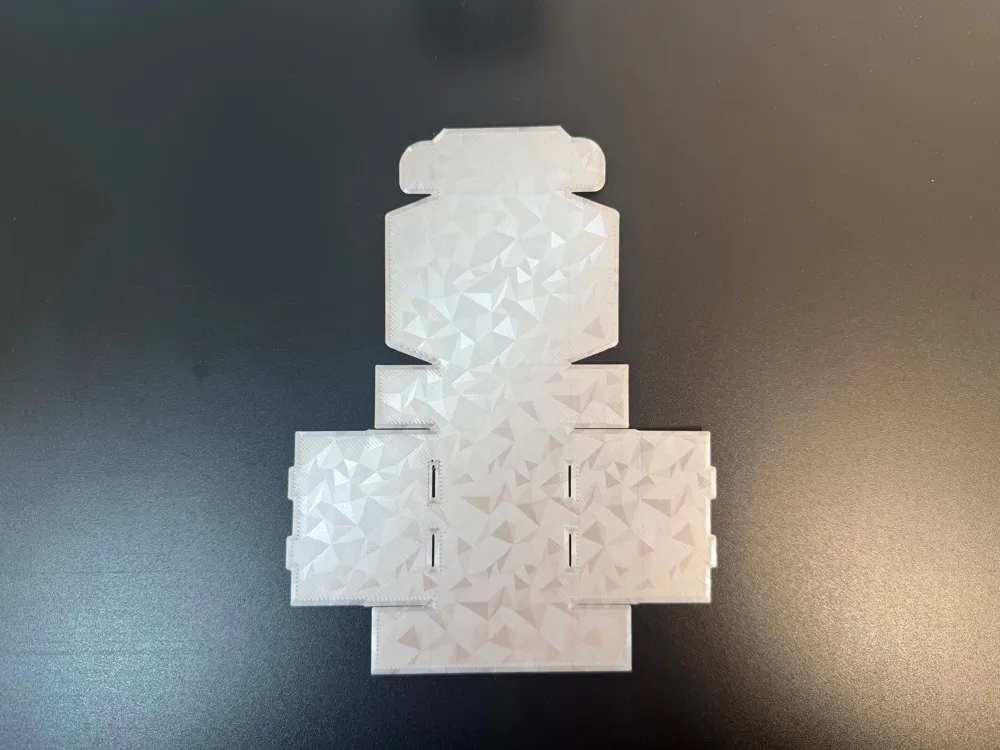 customizable folding box - Free 3D Print Model - MakerWorld