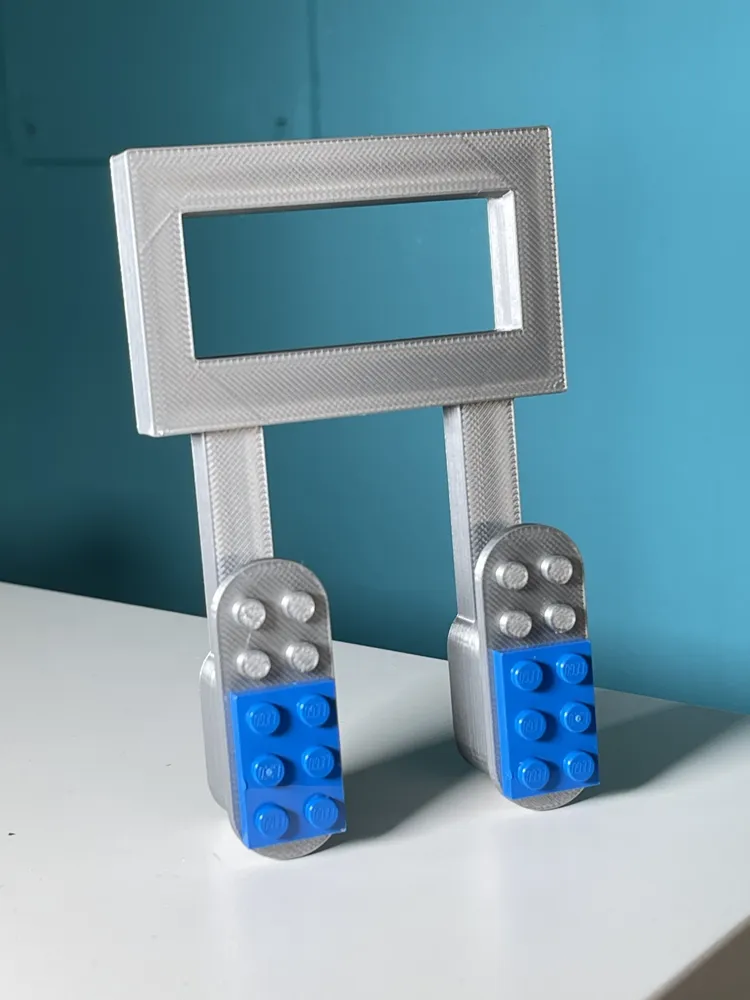 LEGOS COAT HANGER for Brick Man Wall Headphone - Free 3D Print Model ...