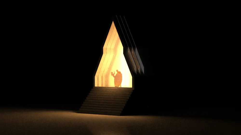 Wedding layered shadow atmosphere light - Free 3D Print Model - MakerWorld